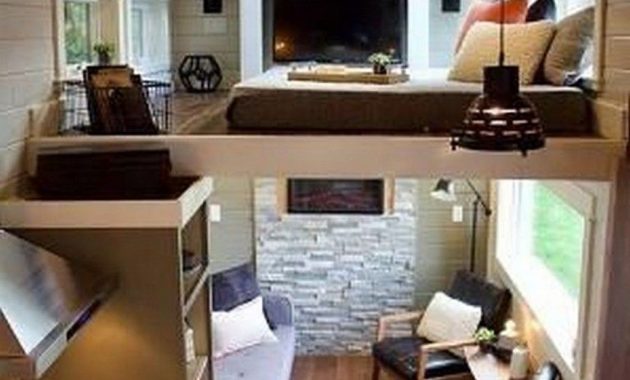 40 Attractive Simple Tiny House Decorations To Inspire You - BESTHOMISH