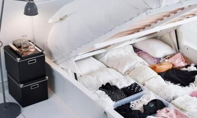 50 Awesome Bedroom Storage Ideas For Small Spaces - BESTHOMISH