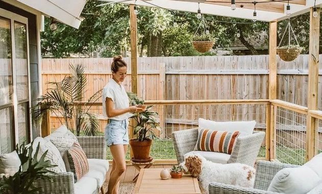 44 Awesome Outdoor Patio Decorating Ideas - BESTHOMISH