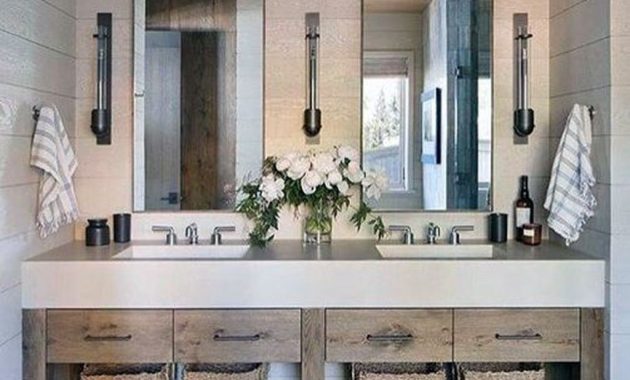 40 Unique Bathroom Vanities Design Ideas - BESTHOMISH