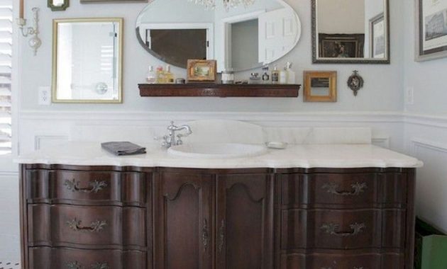 40 Unique Bathroom Vanities Design Ideas - BESTHOMISH