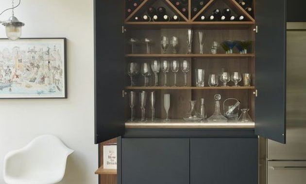 45 Gorgeous Minibar Designs Ideas For Your Kitchen - BESTHOMISH