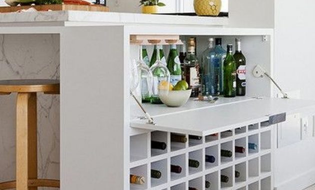45 Gorgeous Minibar Designs Ideas For Your Kitchen - BESTHOMISH