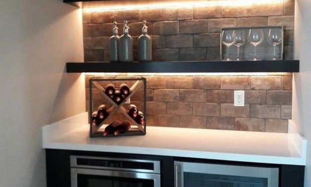 45 Gorgeous Minibar Designs Ideas For Your Kitchen - BESTHOMISH