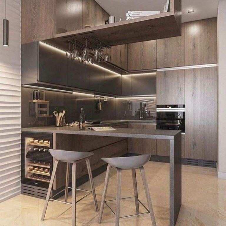 45 Gorgeous Minibar Designs Ideas For Your Kitchen