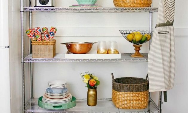 50 Lovely Kitchen Rack Design Ideas For Smart Mother - BESTHOMISH