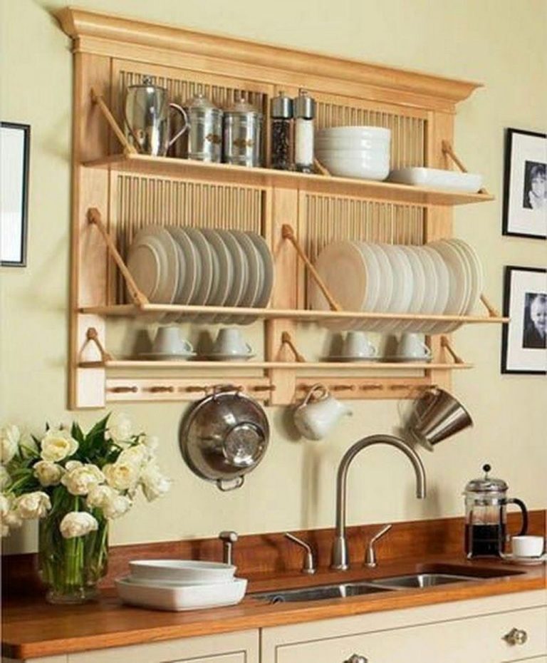 50 Lovely Kitchen Rack Design Ideas For Smart Mother – BESTHOMISH
