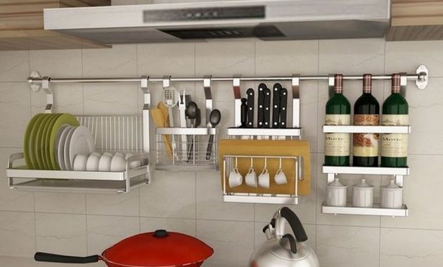 50 Lovely Kitchen Rack Design Ideas For Smart Mother - BESTHOMISH