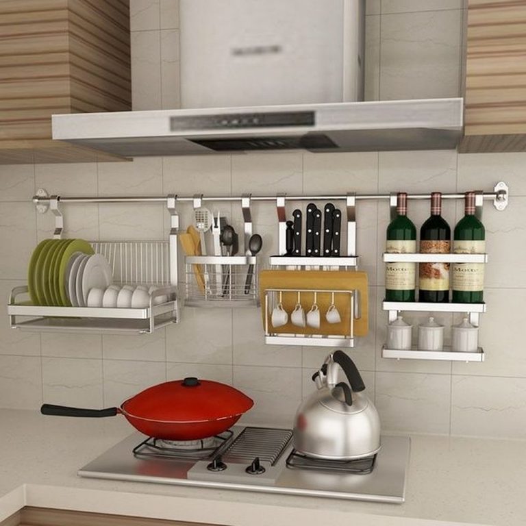 50 Lovely Kitchen Rack Design Ideas For Smart Mother – BESTHOMISH
