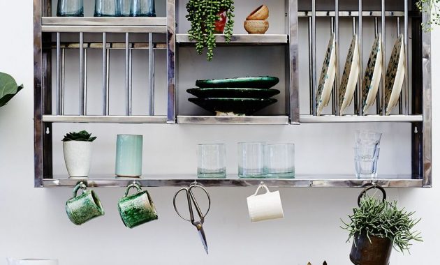 50 Lovely Kitchen Rack Design Ideas For Smart Mother - BESTHOMISH