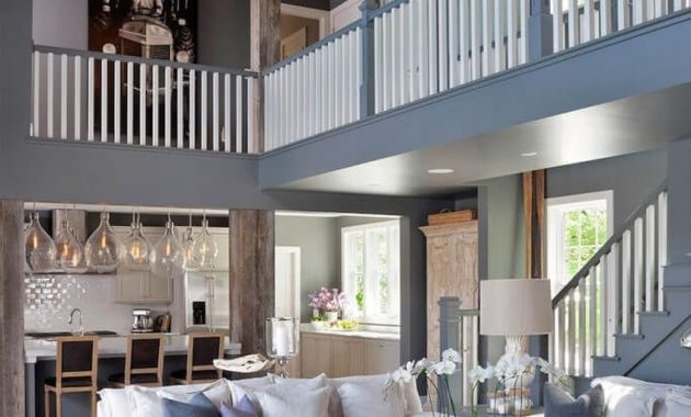 40 Attractive Lake House Living Room Decor Ideas - BESTHOMISH