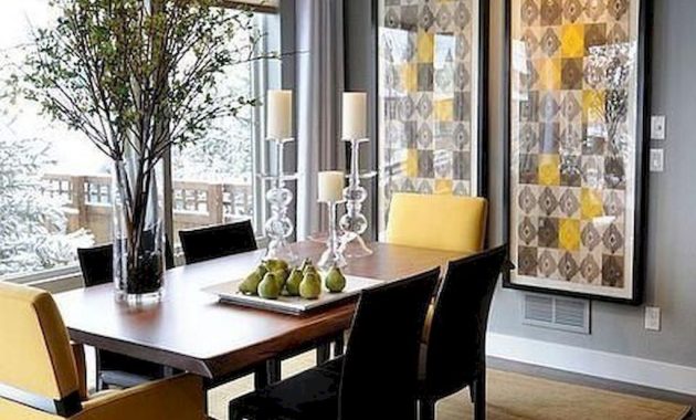 39 Elegant Small Dining Room Decorating Ideas - BESTHOMISH
