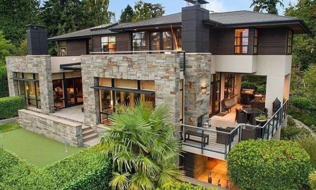 40 Pretty Stone House Design Ideas On A Budget - BESTHOMISH