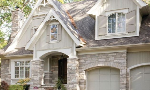 40 Pretty Stone House Design Ideas On A Budget - BESTHOMISH