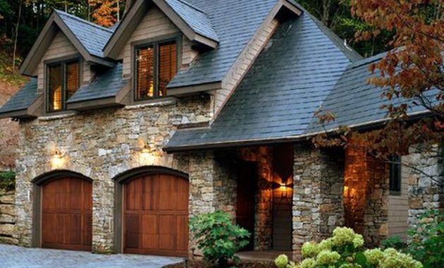 40 Pretty Stone House Design Ideas On A Budget - BESTHOMISH