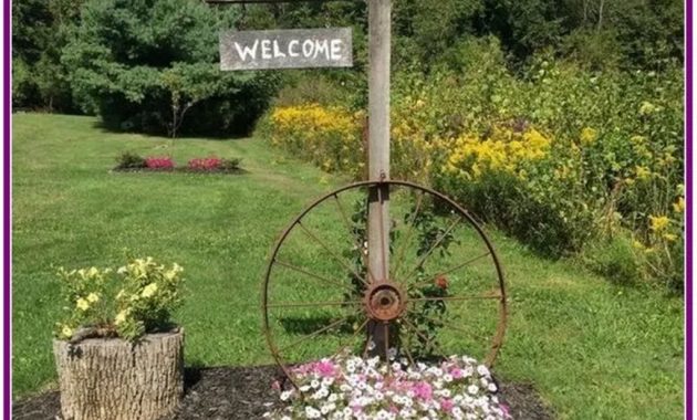 46 Rustic Front Yard Landscaping Ideas - BESTHOMISH