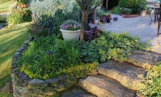 46 Rustic Front Yard Landscaping Ideas - BESTHOMISH