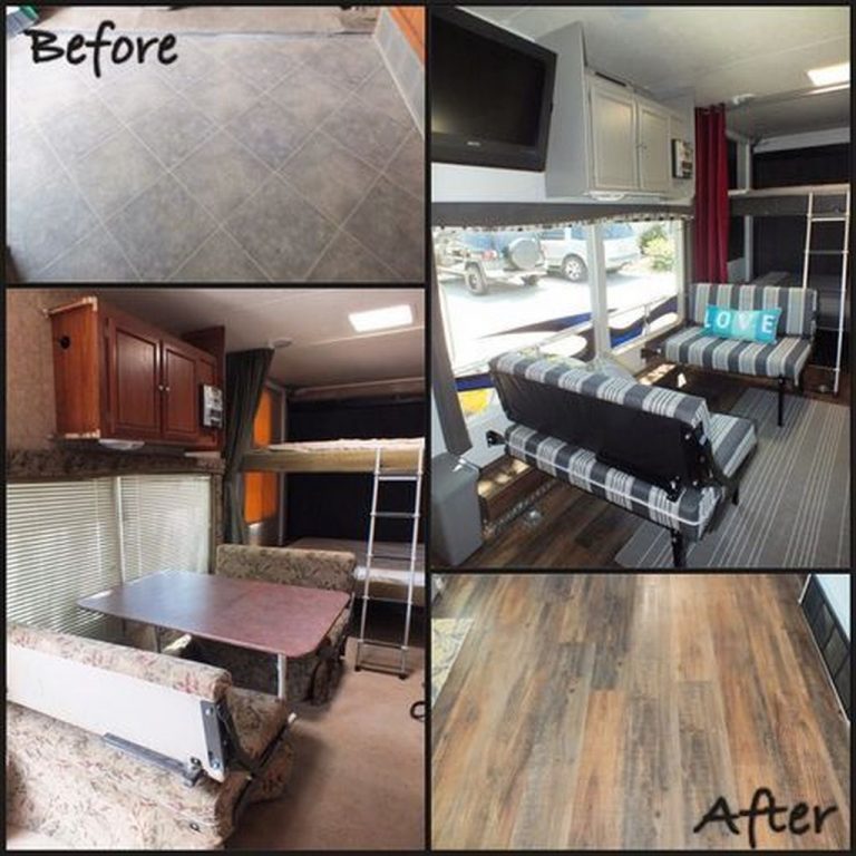 48 Shabby Chic Trailer Makeover Renovation Ideas