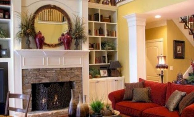 39 Cool Living Room Design Ideas With Fireplace To Keep You Warm This ...