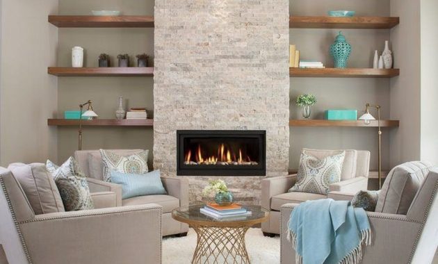 39 Cool Living Room Design Ideas With Fireplace To Keep You Warm This ...