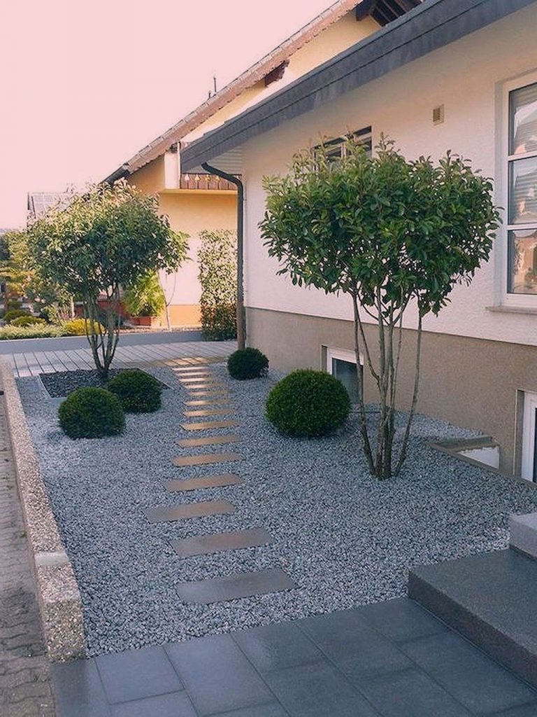 47 Fascinating Side Yard And Backyard Gravel Garden Design Ideas That ...
