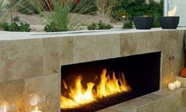 47 Relaxing Outdoor Fireplace Designs For Your Garden - BESTHOMISH