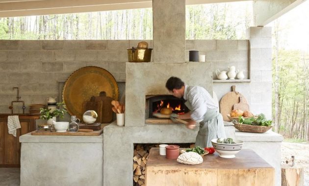 50 Unique Outdoor Kitchen Ideas For Excellent Restaurants - BESTHOMISH