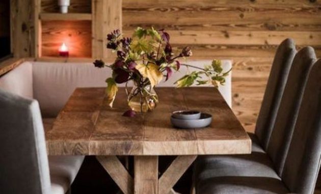 37 Warm Cozy Rustic Dining Room Designs For Your Cabin - BESTHOMISH