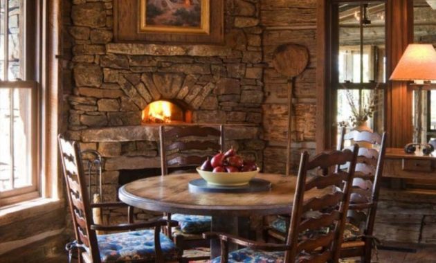 37 Warm Cozy Rustic Dining Room Designs For Your Cabin - BESTHOMISH