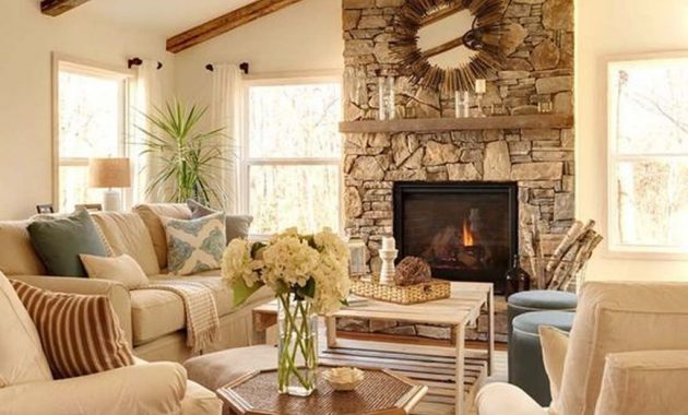 42 Warm Rustic Family Room Designs For The Winter - BESTHOMISH