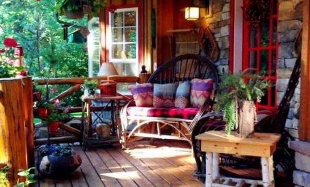 41 Cozy Porch Decoration Ideas - BESTHOMISH