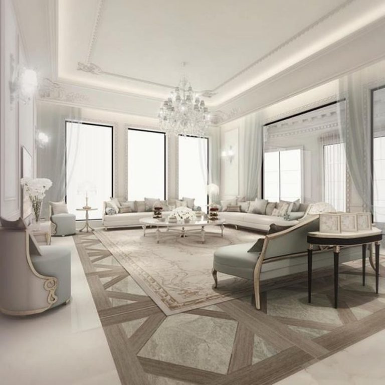 42 Luxury And Elegant Living Room Design – BESTHOMISH