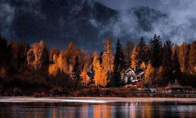 46 Soothing Autumn Landscape Ideas For This Season - BESTHOMISH