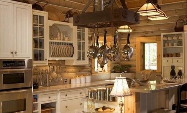 40 Warm Cozy Rustic Kitchen Designs For Your Cabin - BESTHOMISH