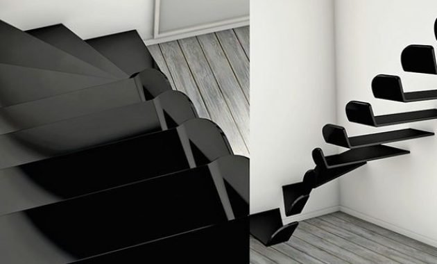 40 Awesome Flying Stairs Ideas - BESTHOMISH