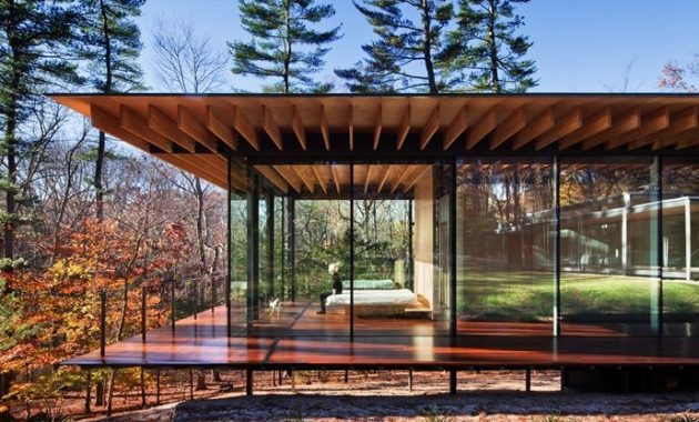 40 Luxury Glasses House Ideas - BESTHOMISH