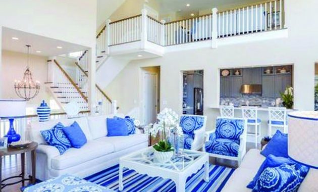 44 Cozy And Luxury Blue Living Room Ideas - BESTHOMISH