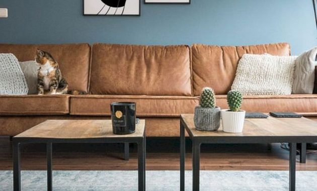 44 Cozy And Luxury Blue Living Room Ideas - BESTHOMISH