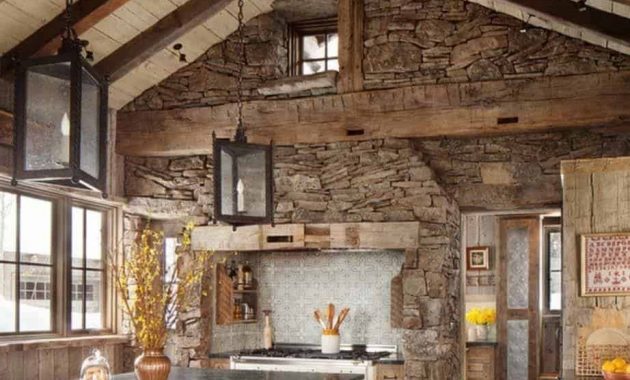40 Cozy Rustic Kitchen Designs - BESTHOMISH