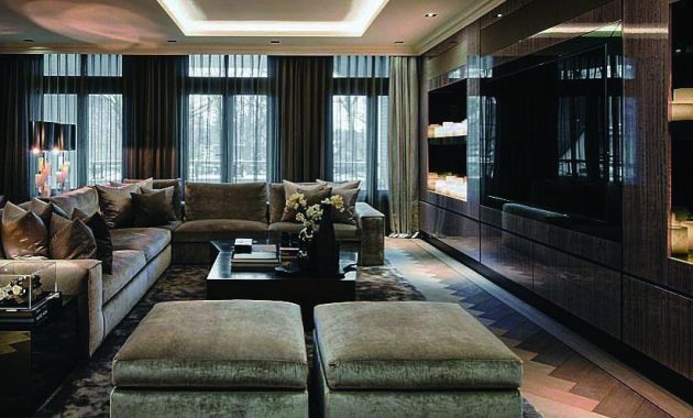 43 Elegant Luxury Living Room Ideas - BESTHOMISH