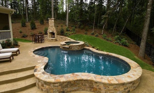 24 Outdoor Garden With Small Pool Ideas For Home - BESTHOMISH