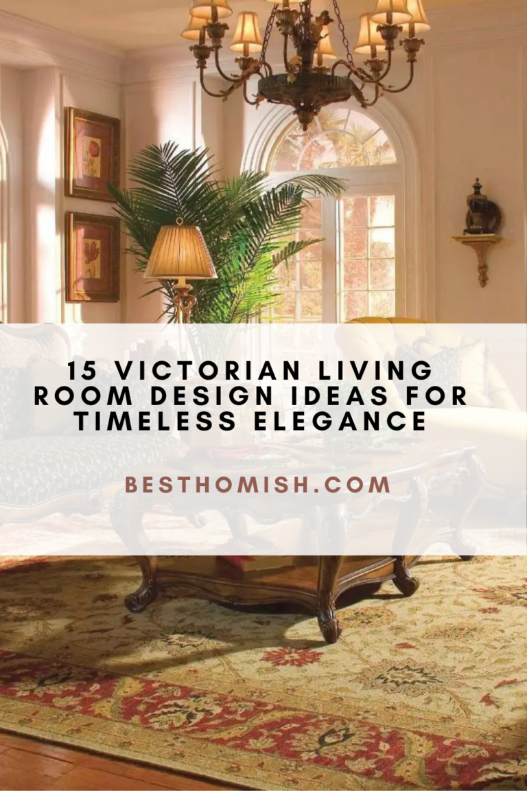 15 Victorian Living Room Design Ideas For Timeless Elegance – BESTHOMISH